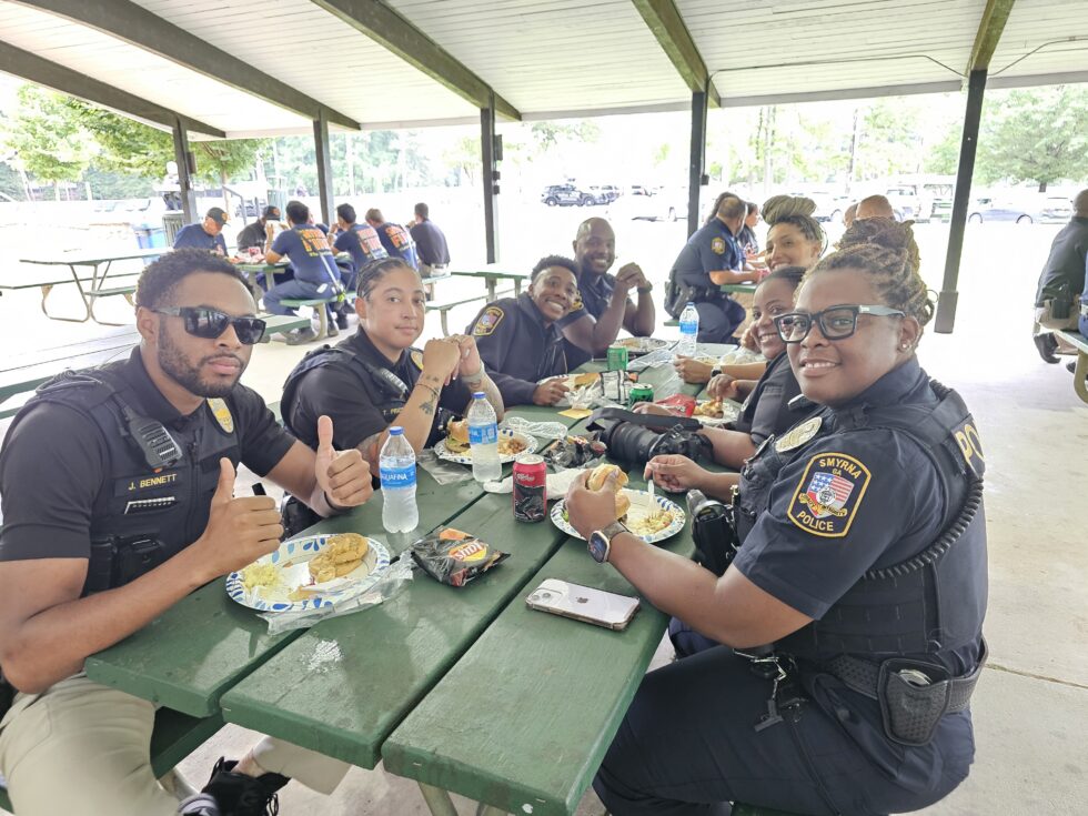 Smyrna Georgia Teammates Host First Responder Appreciation Cookout ...